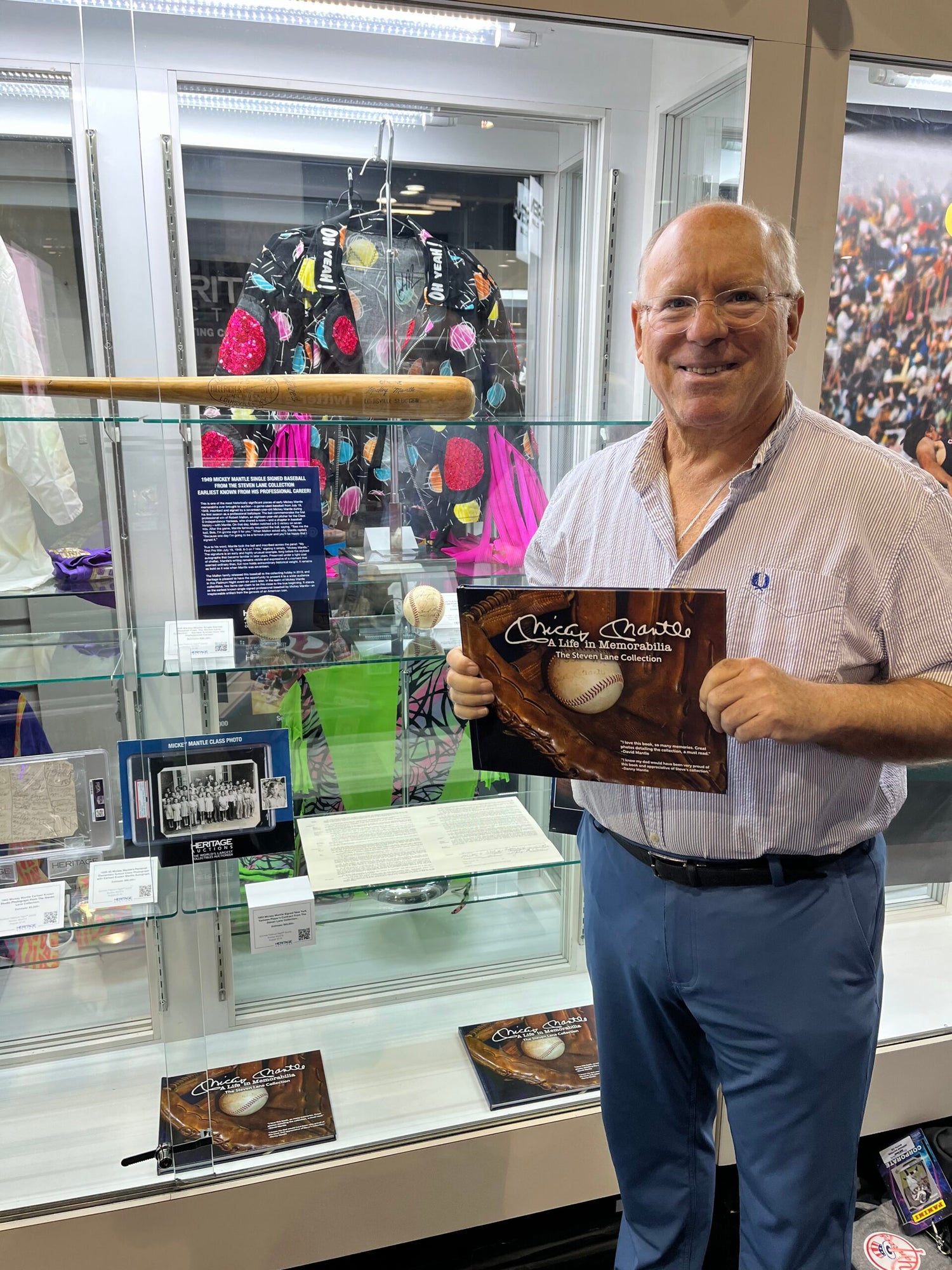 Mickey Mantle collector Steven Lane ready to share rare Mantle ...