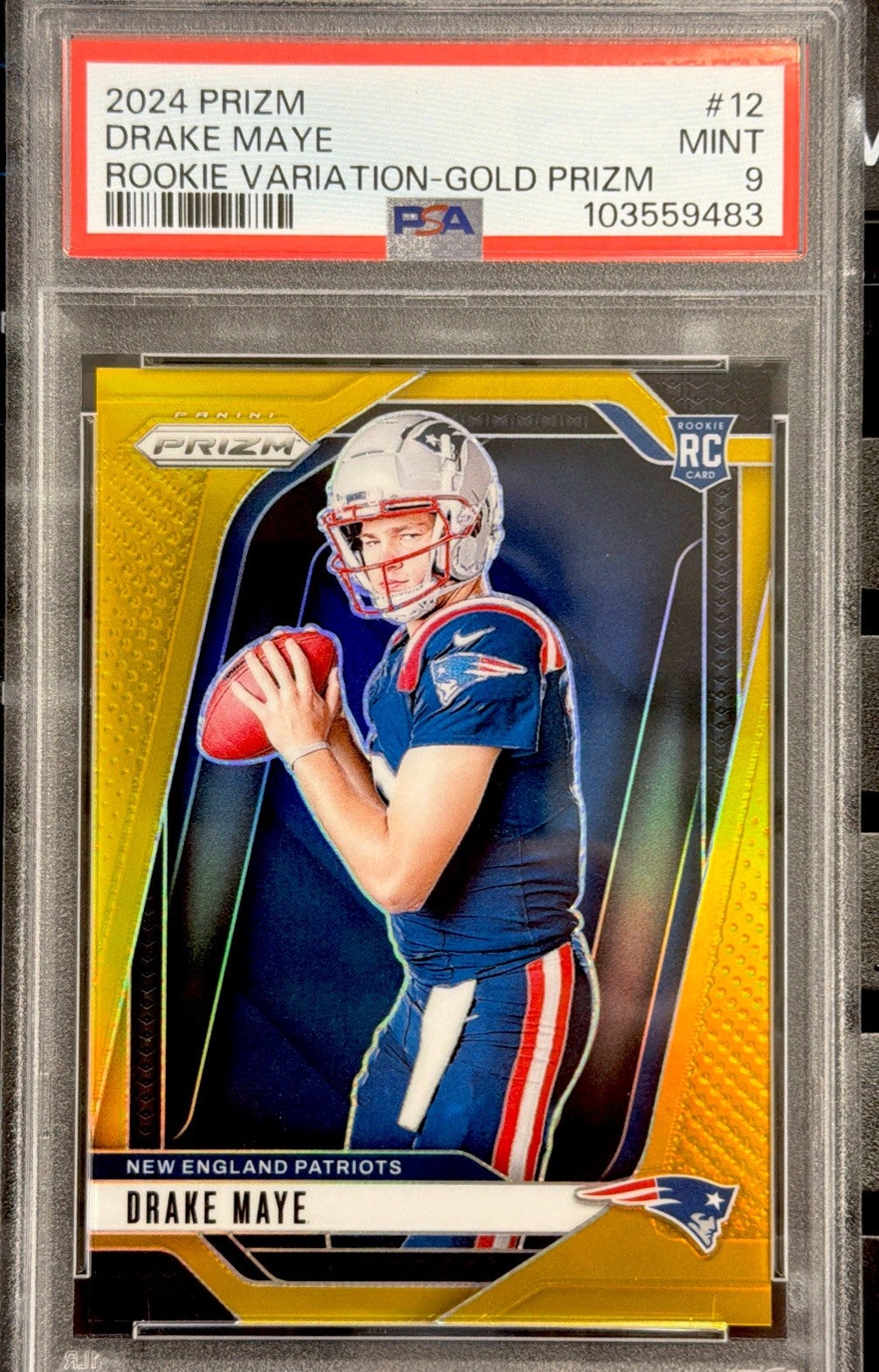 Drake Maye channels Tom Brady, Pats glory days as rookie cards soar ...