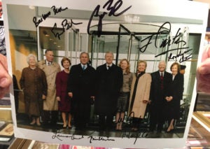 'Chasers' have been known to go to great lengths to obtain an autograph