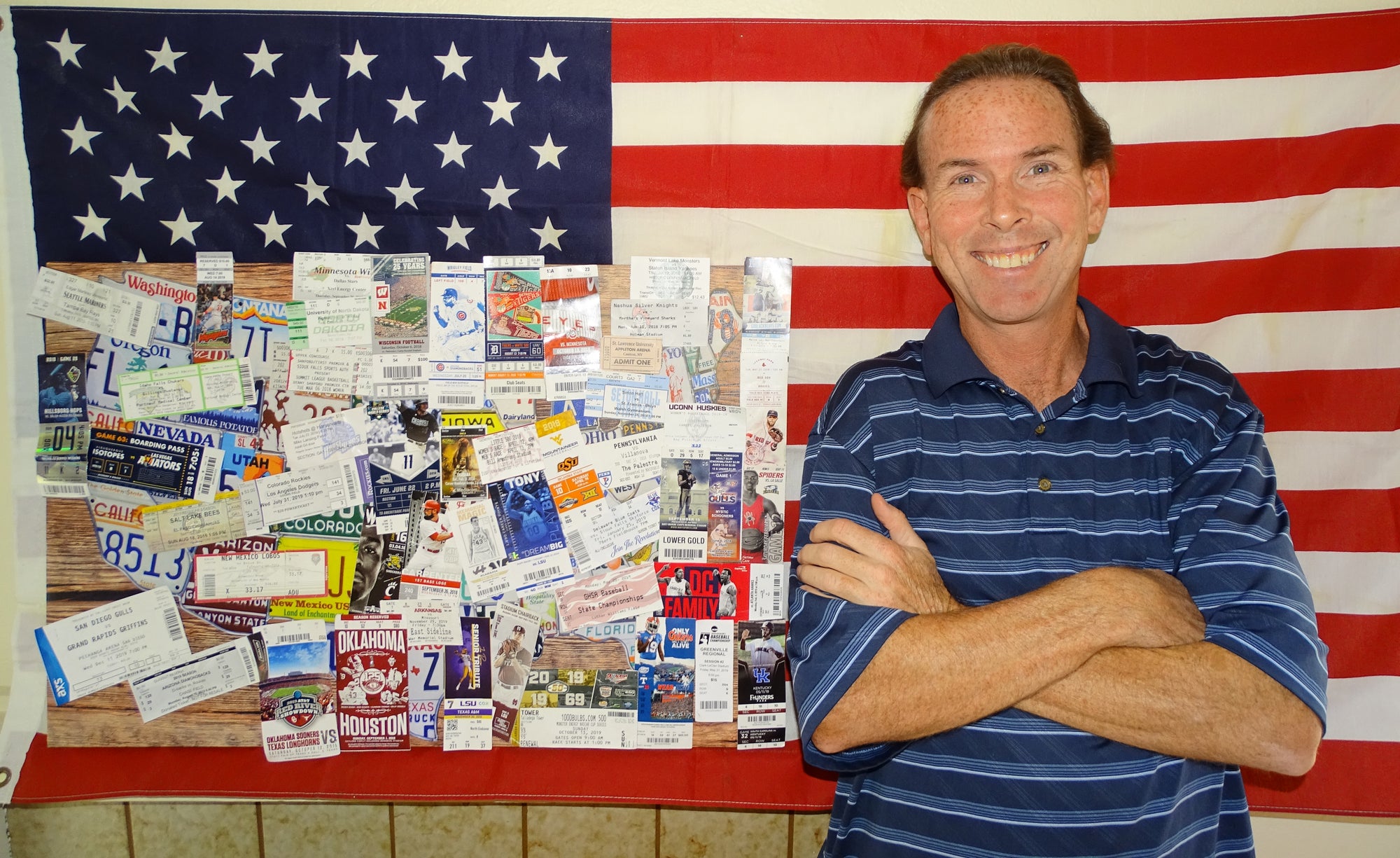 Joe Connor attended a sporting event every day for 675 straight days