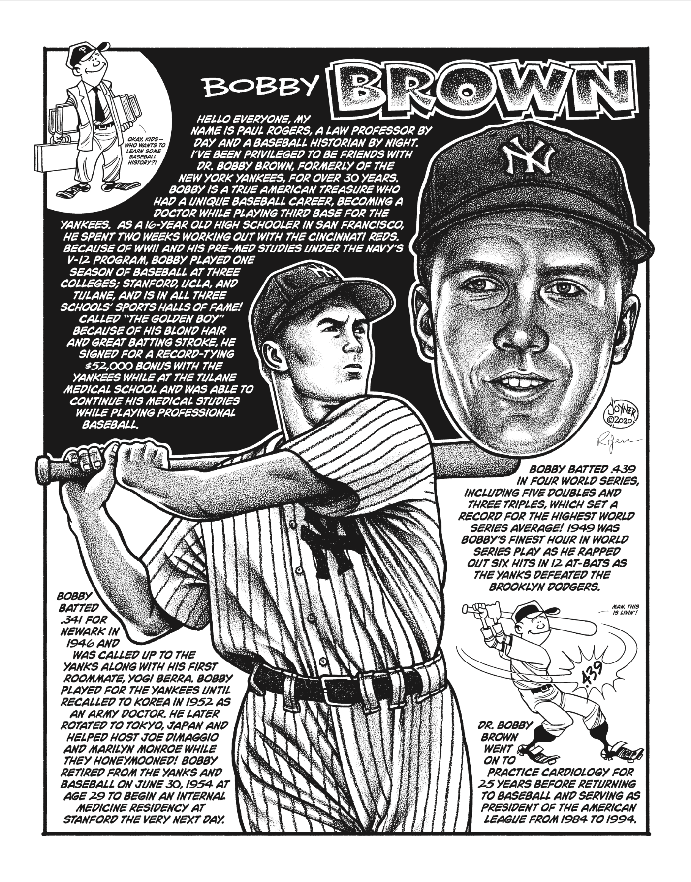 Bobby Brown: Baseball player and cardiologist - Sports Collectors Digest