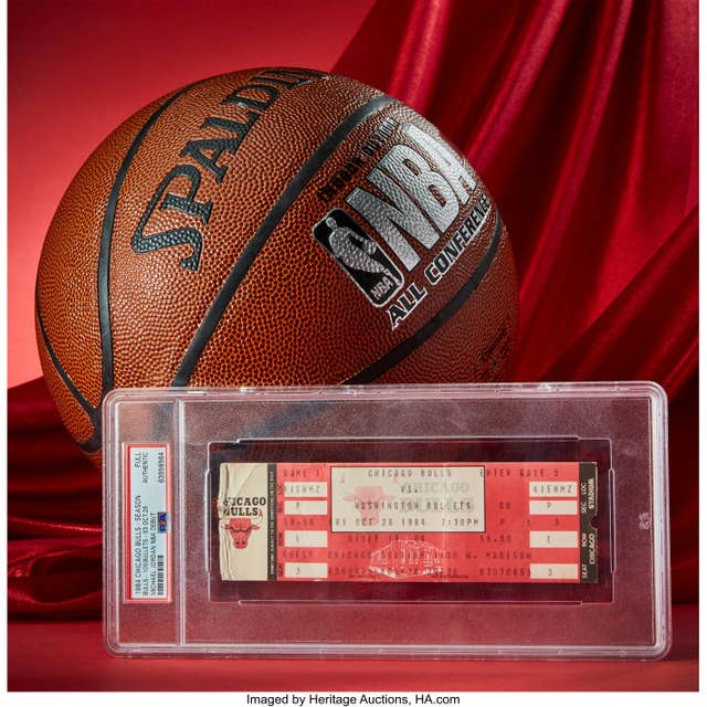 Ticket from Michael Jordan’s NBA debut brings record sale - Sports ...