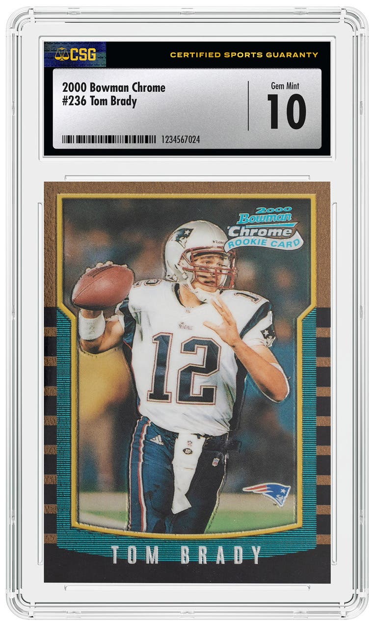 A look at CSG’s bold, new label and updated card-grading scale