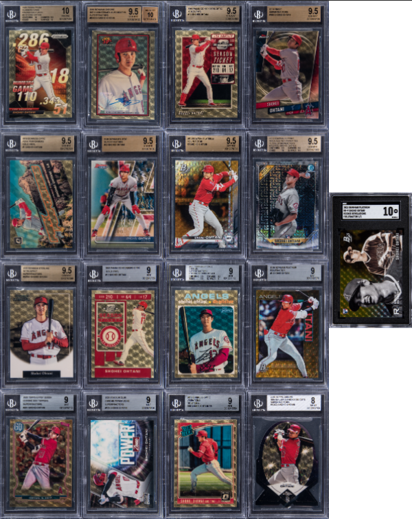Shohei Ohtani Superfractor collection sells for $297K at Goldin Auctions