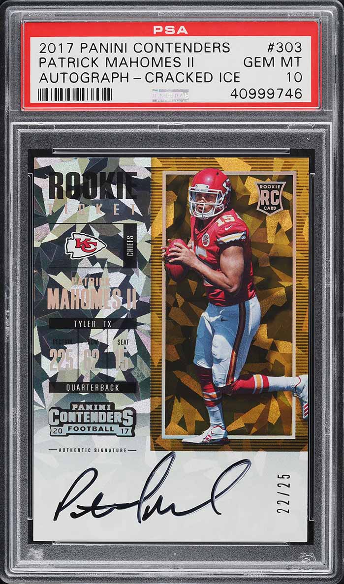 Rare Patrick Mahomes rookie card hits market just ahead of Super Bowl LVII