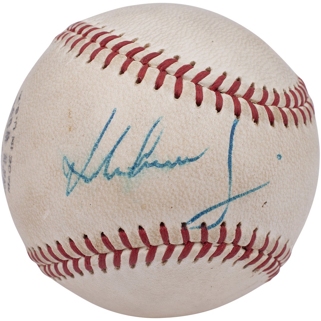 Baseball signed by President John F. Kennedy earns record sale in SCP ...