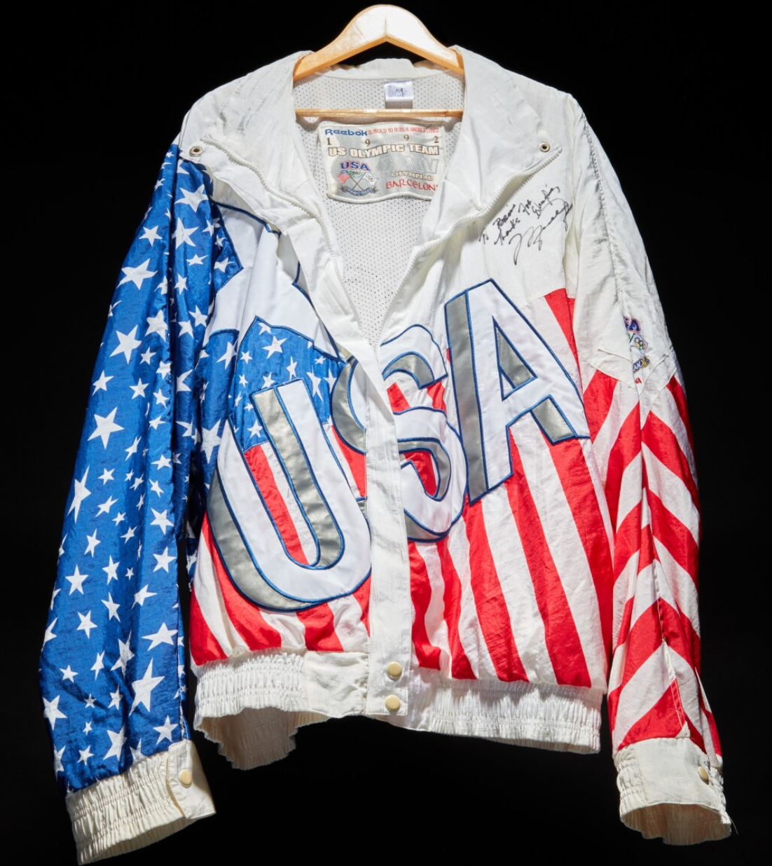 Michael Jordan’s controversial Reebok Dream Team jacket sells for $1.5 ...