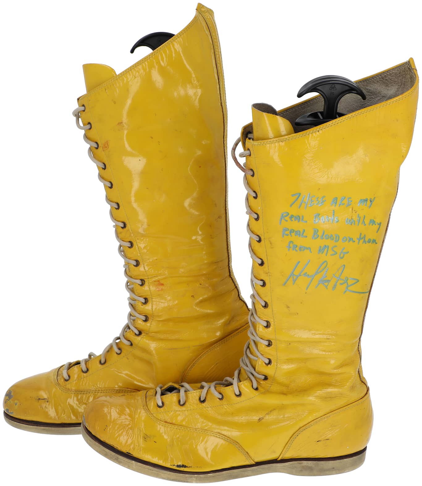 Iconic Hulk Hogan wrestling boots up for bid at Goldin - Sports ...