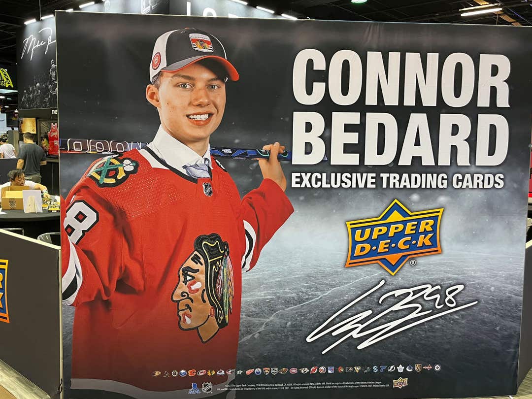 New Upper Deck Connor Bedard cards highlight National Hockey Card Day