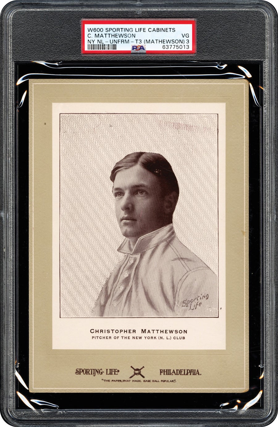 Iconic vintage cards of Babe Ruth, Ty Cobb and early aces Christy ...