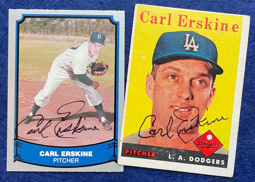 Dodger great Carl Erskine remembered as fan favorite, one of greatest ...