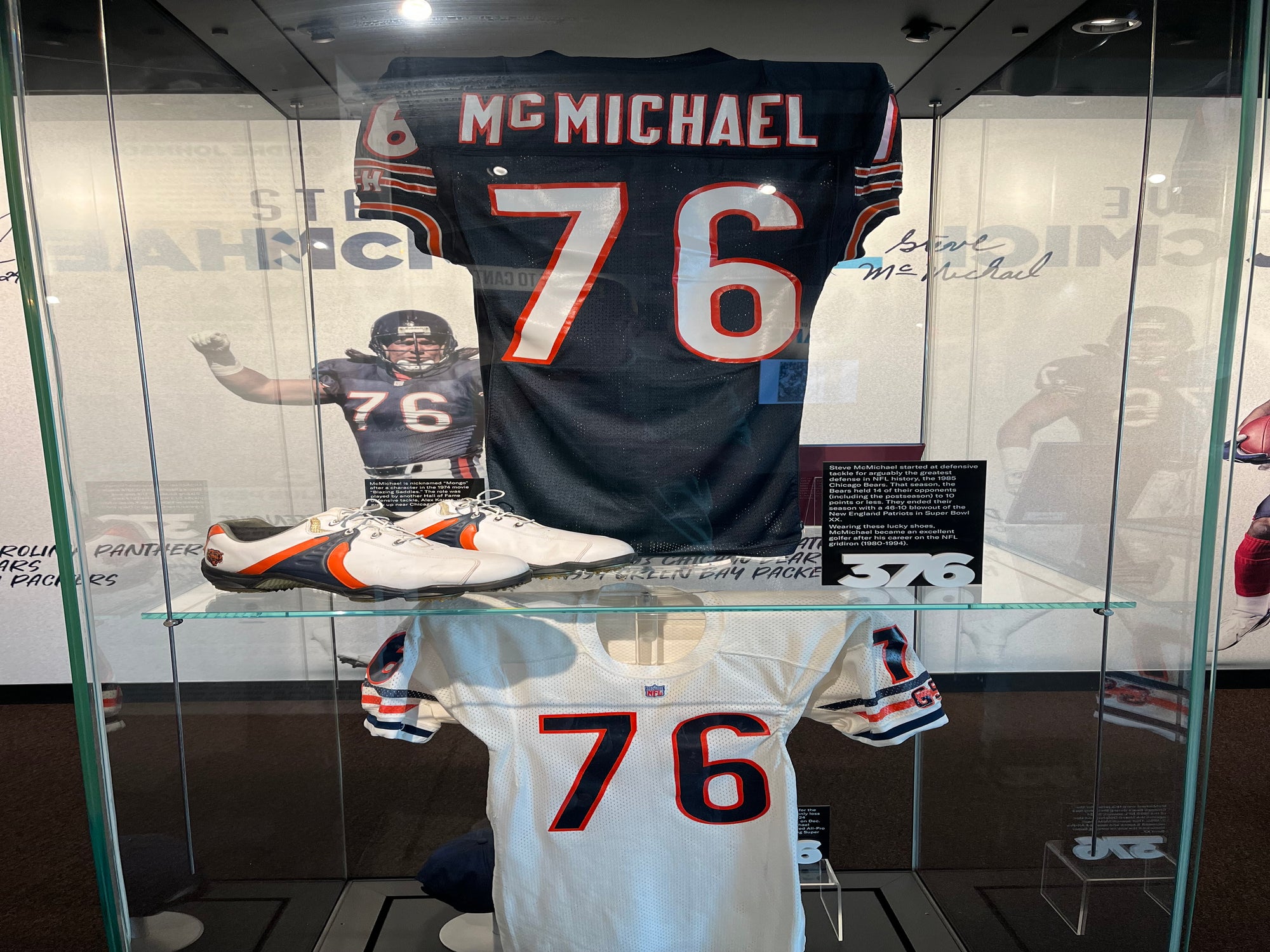 PHOTOS: Touring Pro Football Hall of Fame, honoring Steve McMichael ...