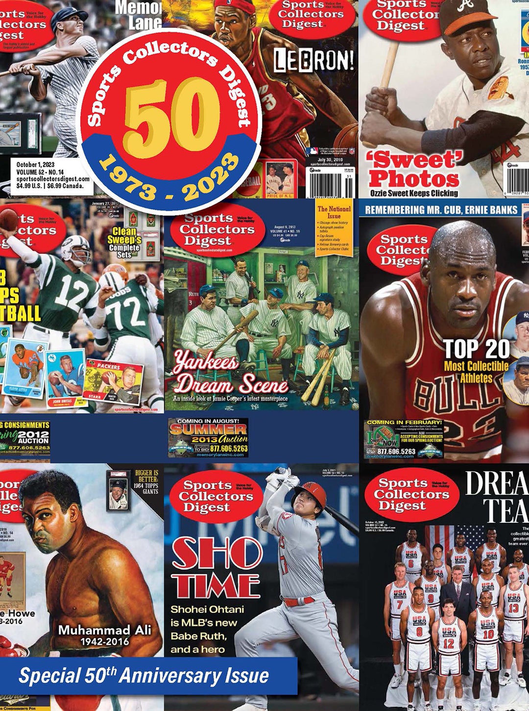 SCD 50th: Sports Collectors Digest began 50 years ago with an idea from ...