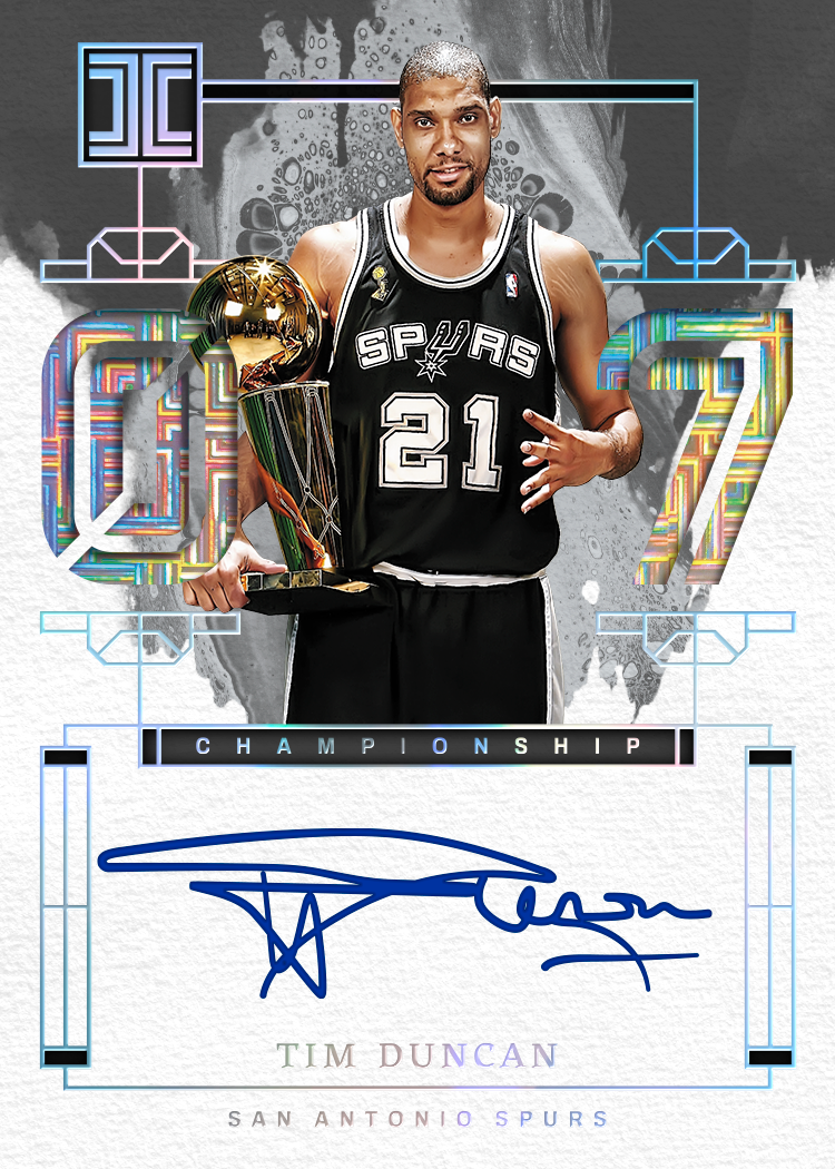 Tim Duncan autograph cards to hit market through new deal with Panini