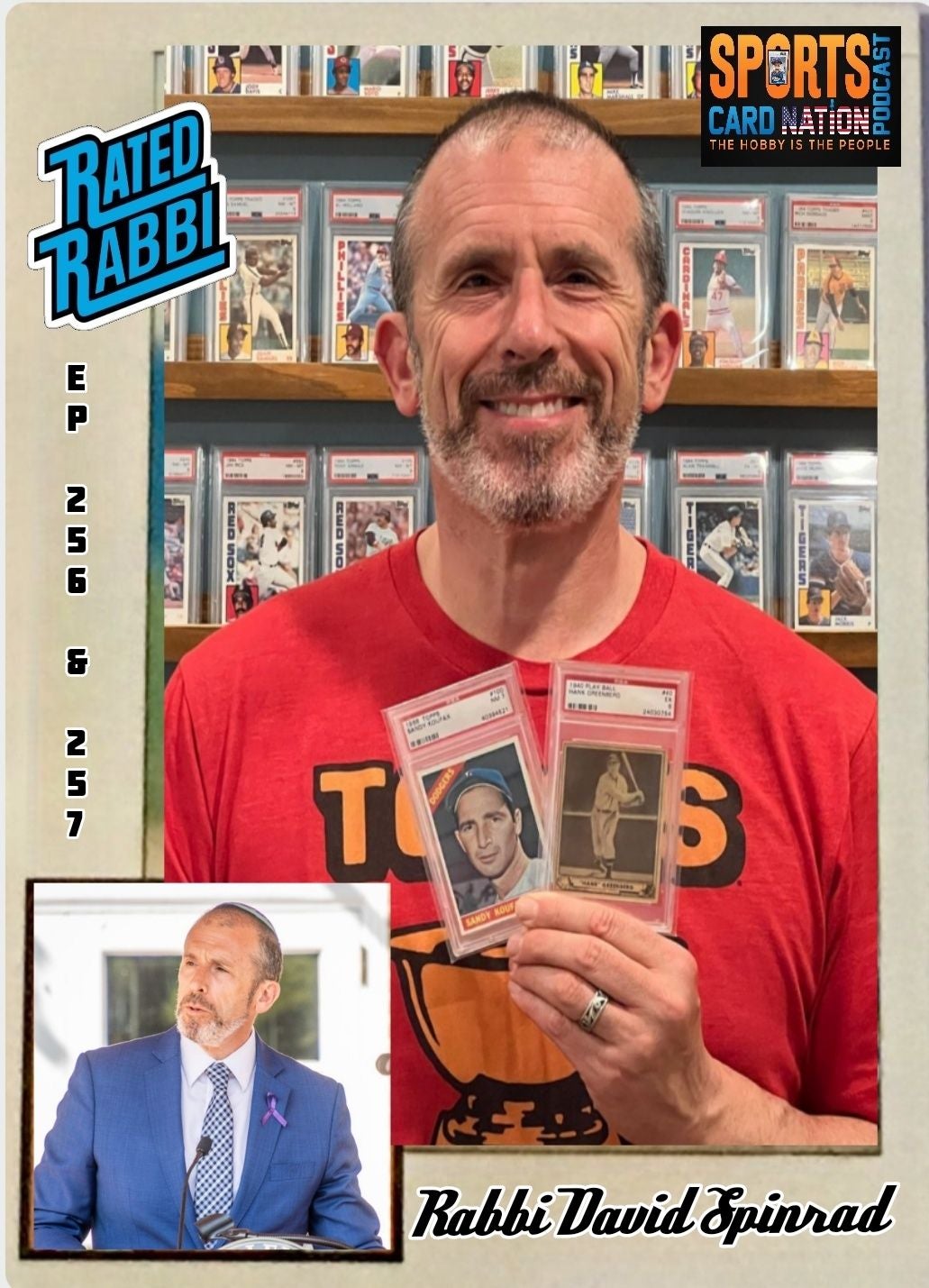 ‘Rated Rabbi’ uses hobby journey to create unique sports card set, podcast