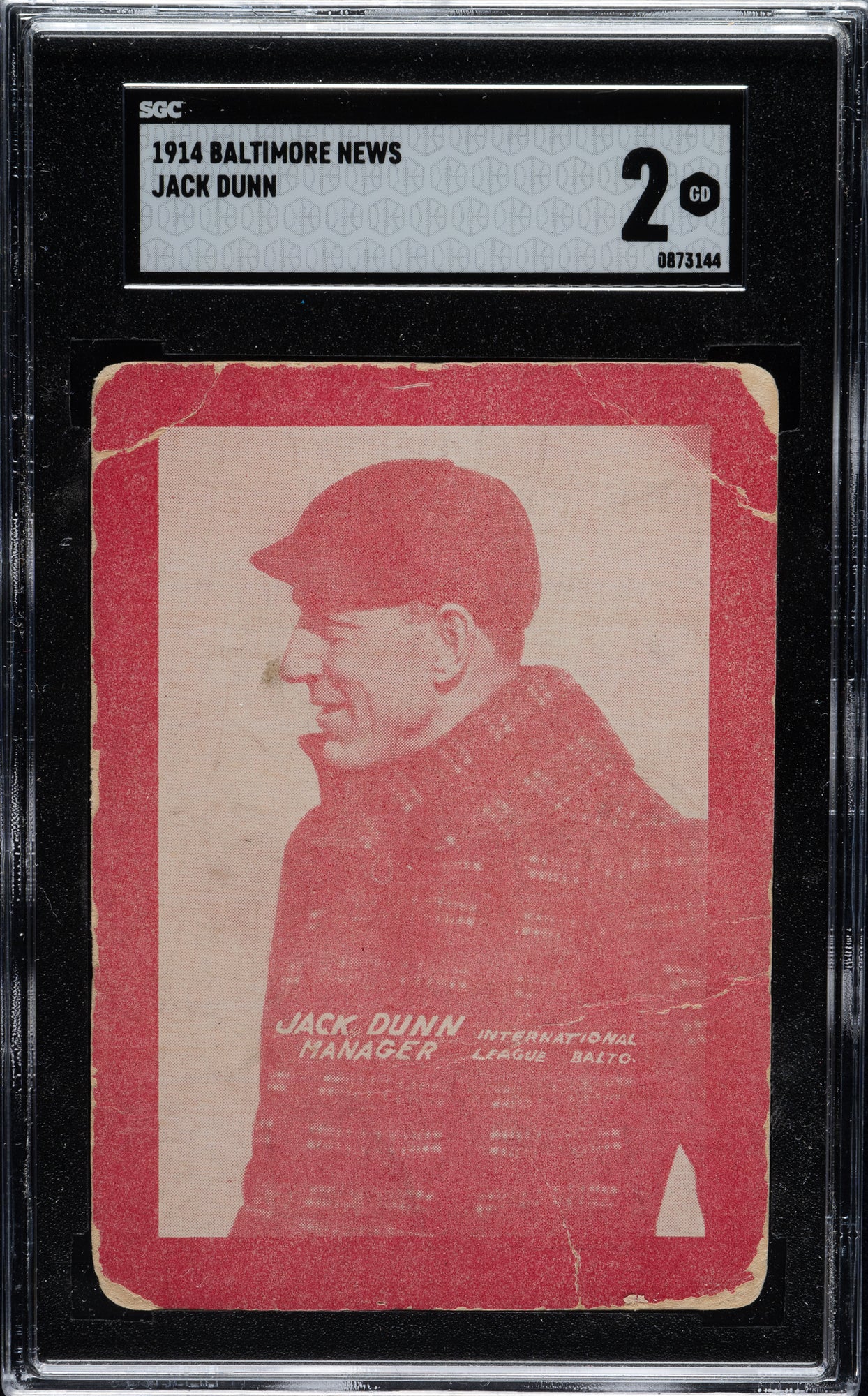 Rare 1914 card of Babe Ruth mentor Jack Dunn, more Ruth cards highlight ...