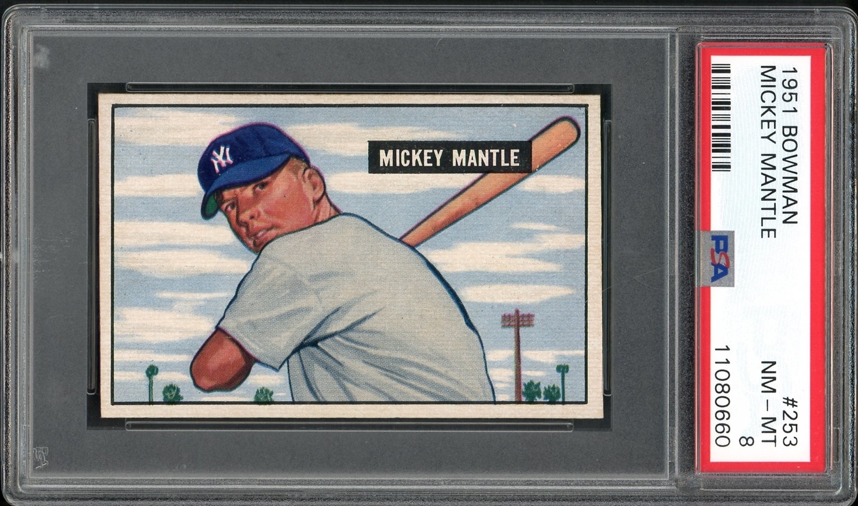1951 Bowman Mickey Mantle, Willie Mays rookie cards highlight Mile High ...