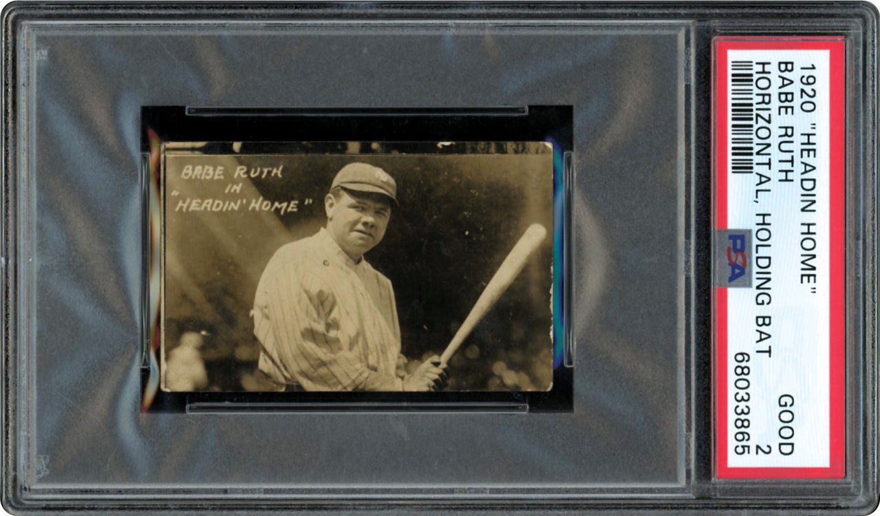 Rare Babe Ruth treasures highlight Winter Rarities Auction at Memory Lane