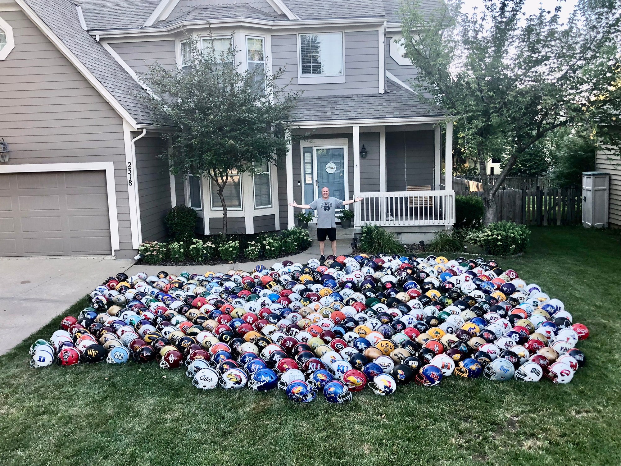 HOBBY HEADGEAR: Collector fuels pigskin passion with collection of more ...