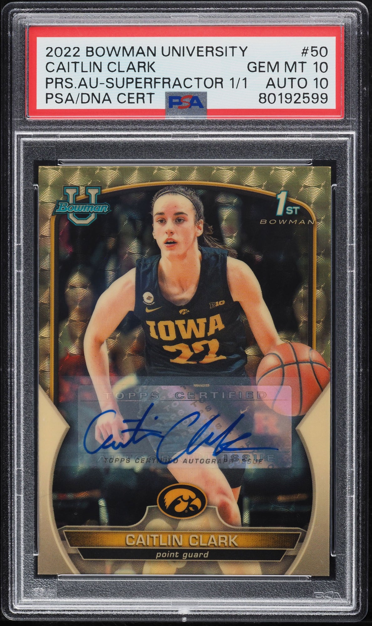 Iowa star Caitlin Clark shatters record for women’s basketball cards