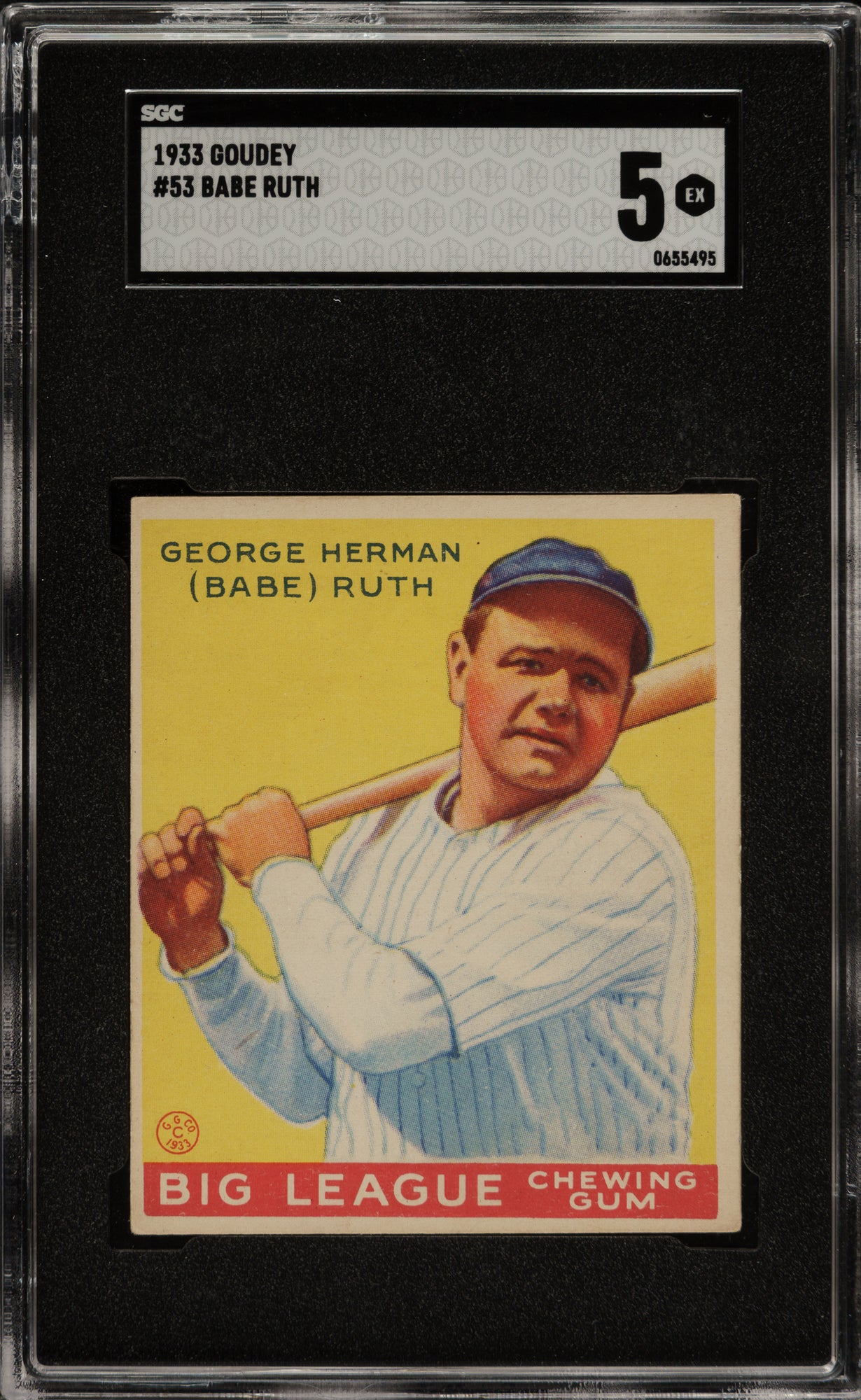 Babe, Mantle, vintage gems top REA November auction - Sports Collectors ...
