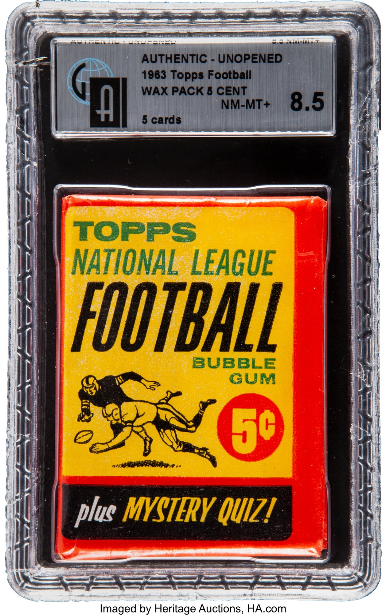 1963 Topps Football filled with rookie cards, Hall of Famers, and a ...