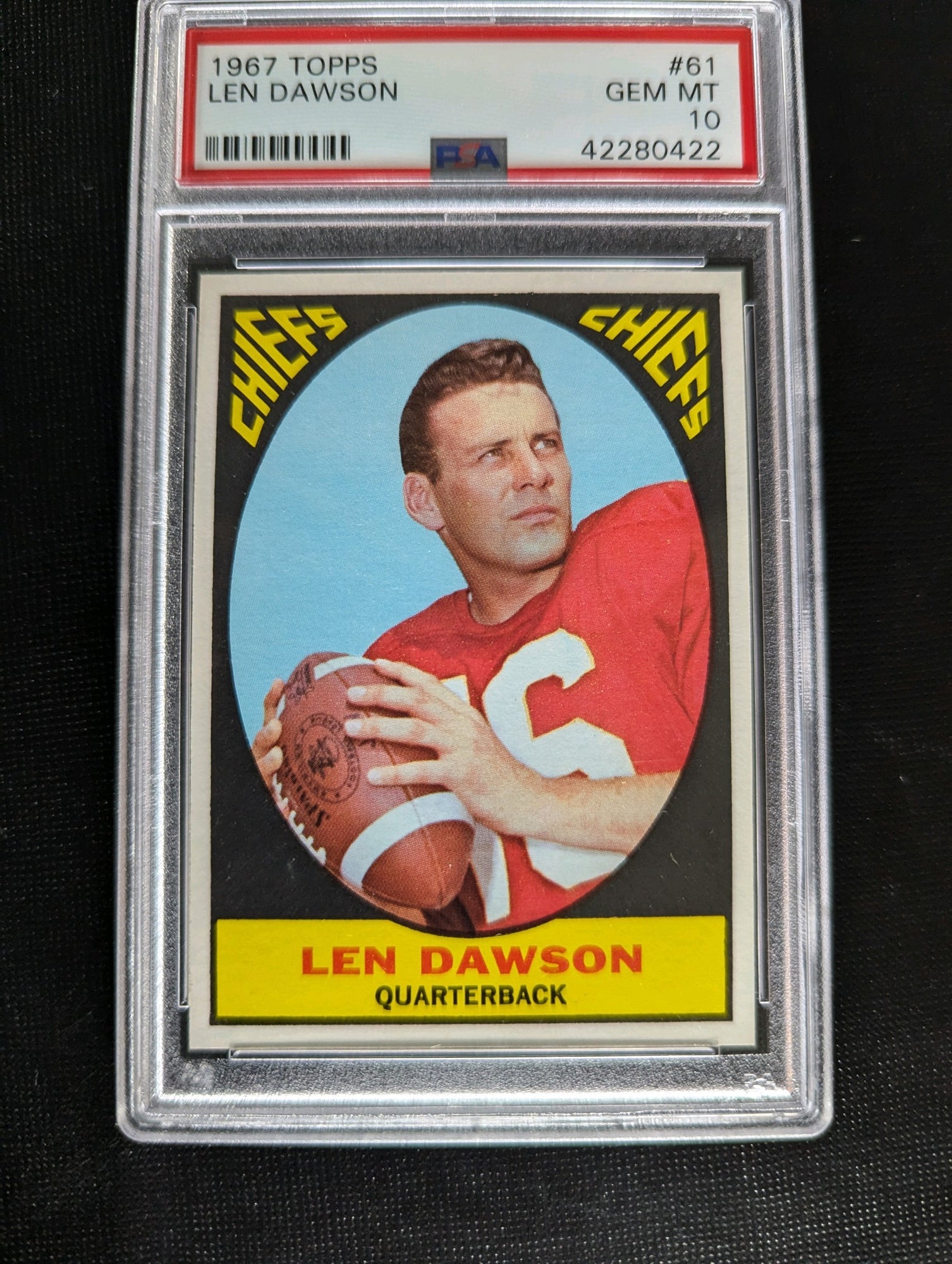 GROOVY SET: 1967 Topps Football brings back memories of dominant Kansas ...