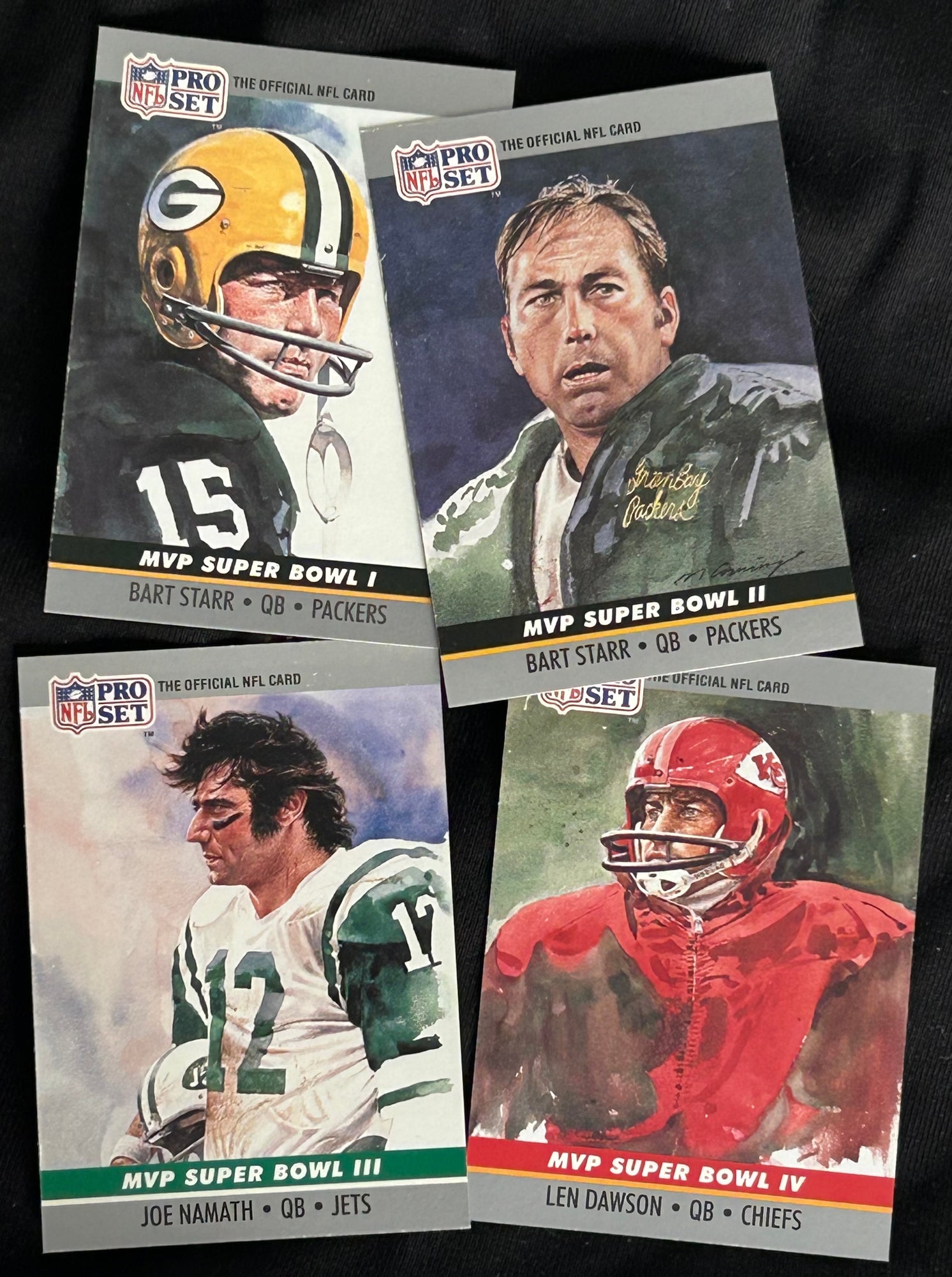 Notable Super Bowl cards highlight the most iconic stars, teams from the biggest game in sports