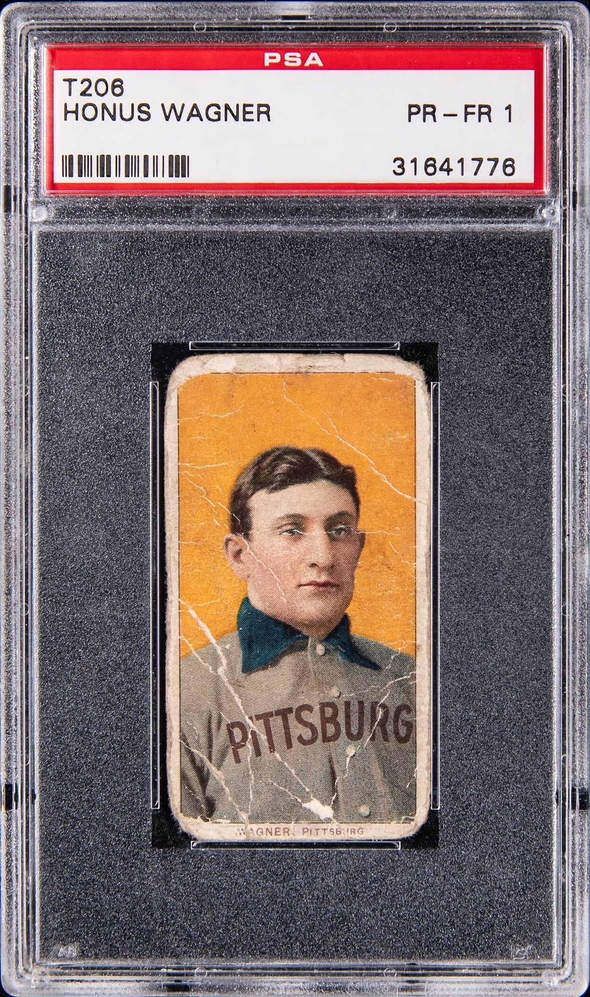 Rare example of iconic T206 Honus Wagner card headed to auction at Goldin